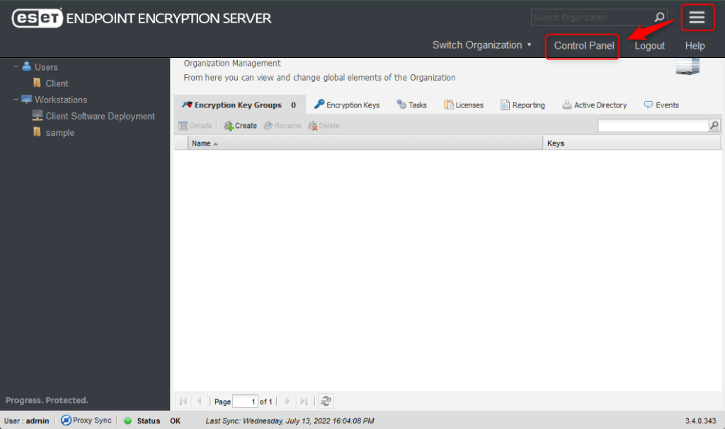 Setup Smtp Server Pada Eset Endpoint Encryption Server Console Prosperita Knowledge Based