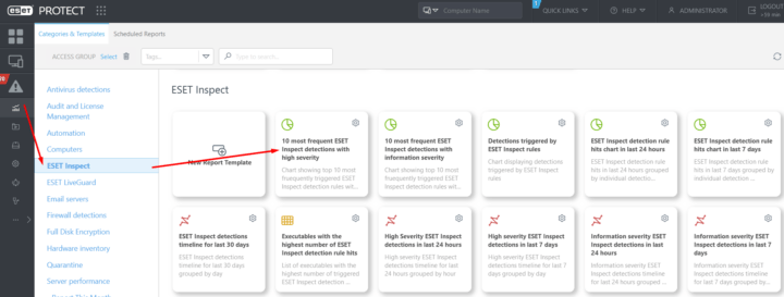 Bagaimana Cara Membuat Report ESET Inspect - PROSPERITA KNOWLEDGE BASED